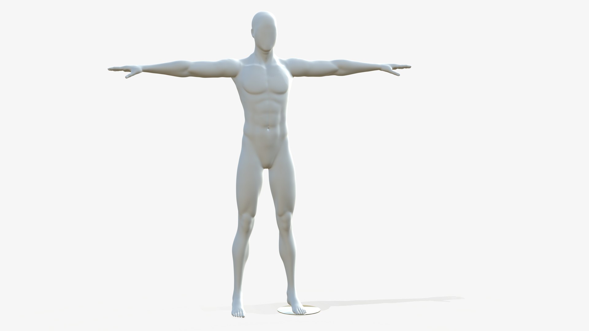 Mannequin T Pose Model - TurboSquid 2166894