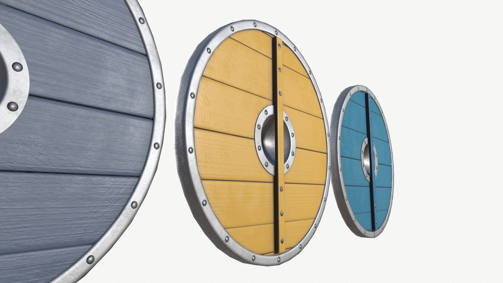 Viking Shield Collection Model - TurboSquid 2223409