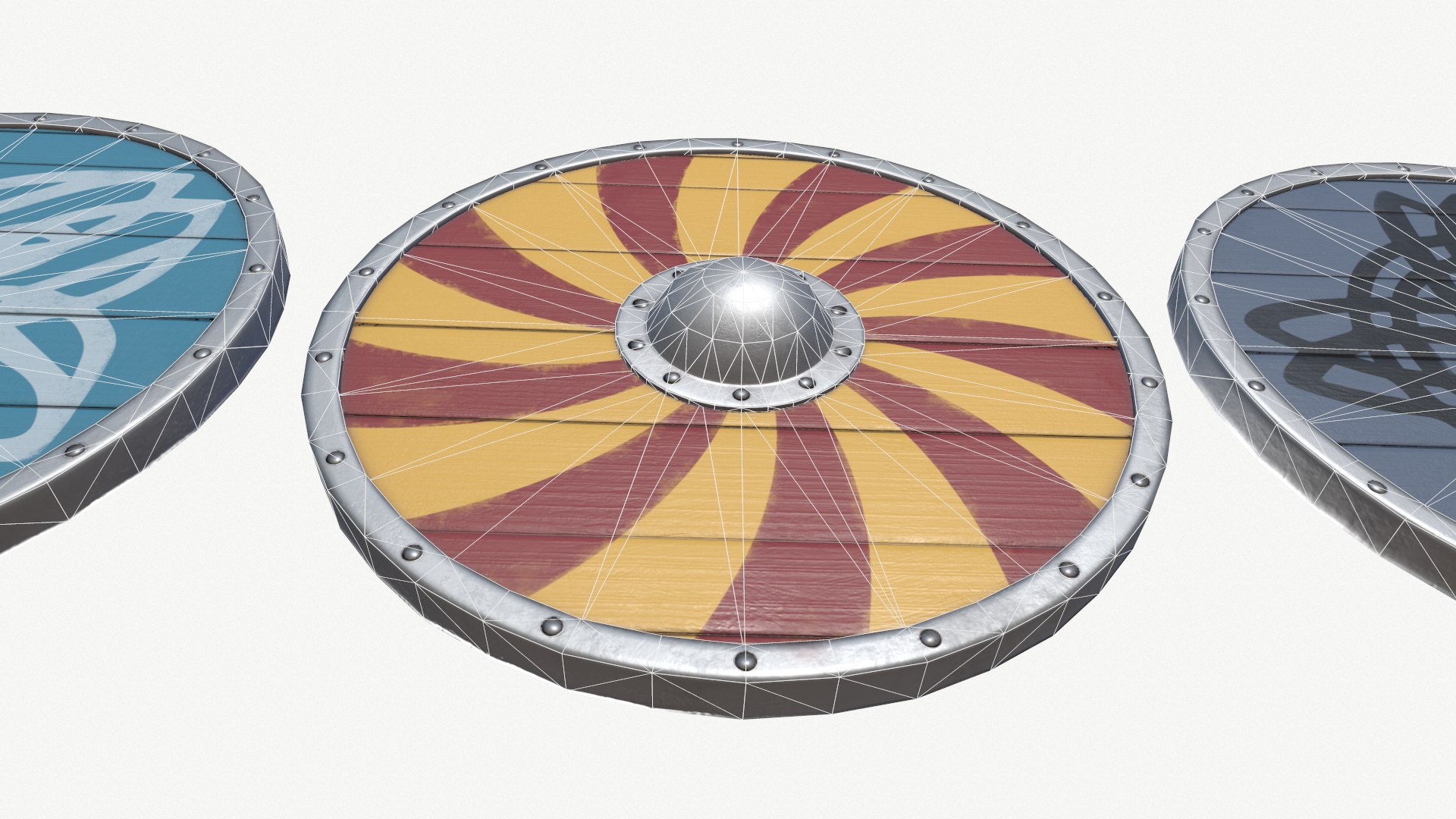 Viking Shield Collection Model - TurboSquid 2223409
