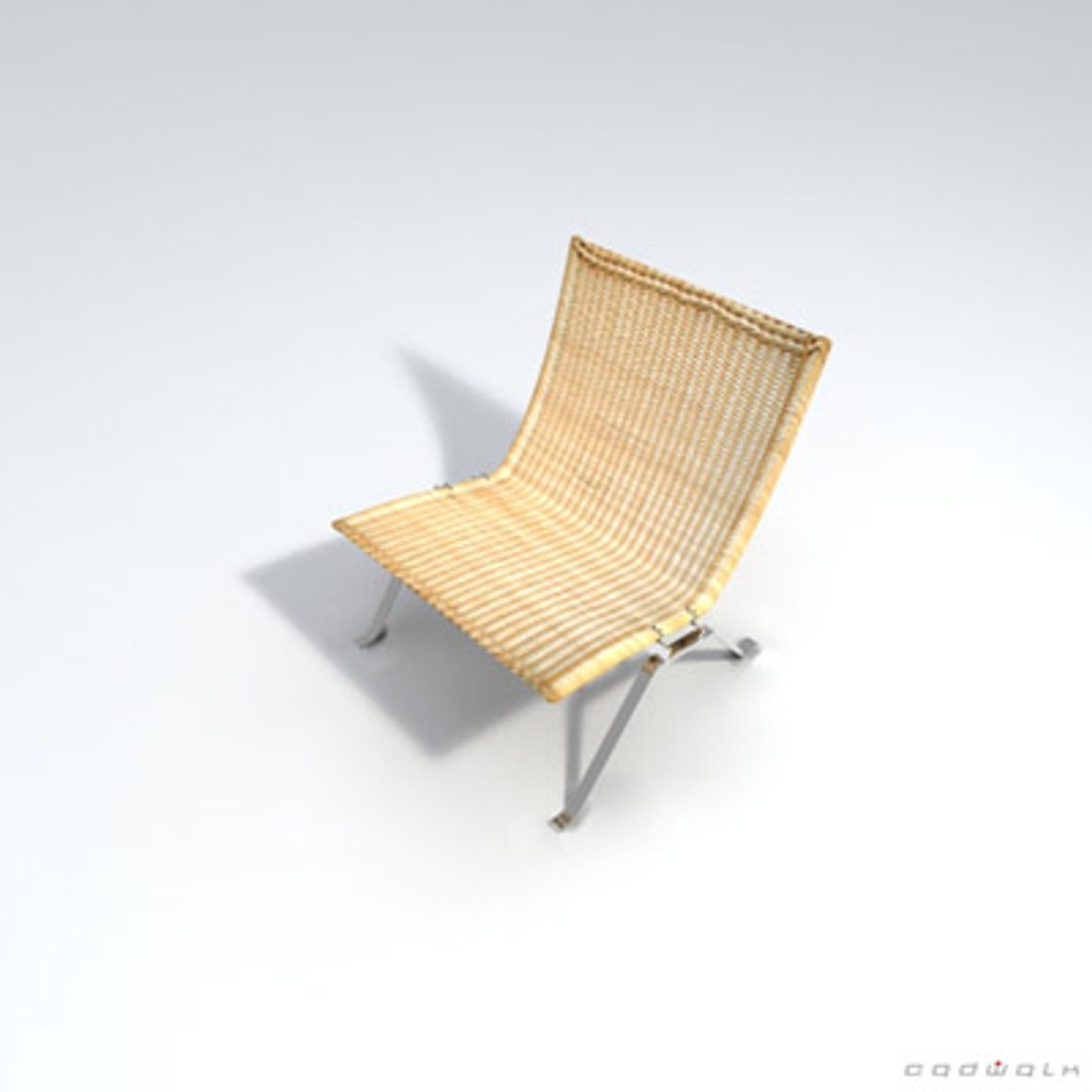 Poul Kjaerholm Pk22 3d Model