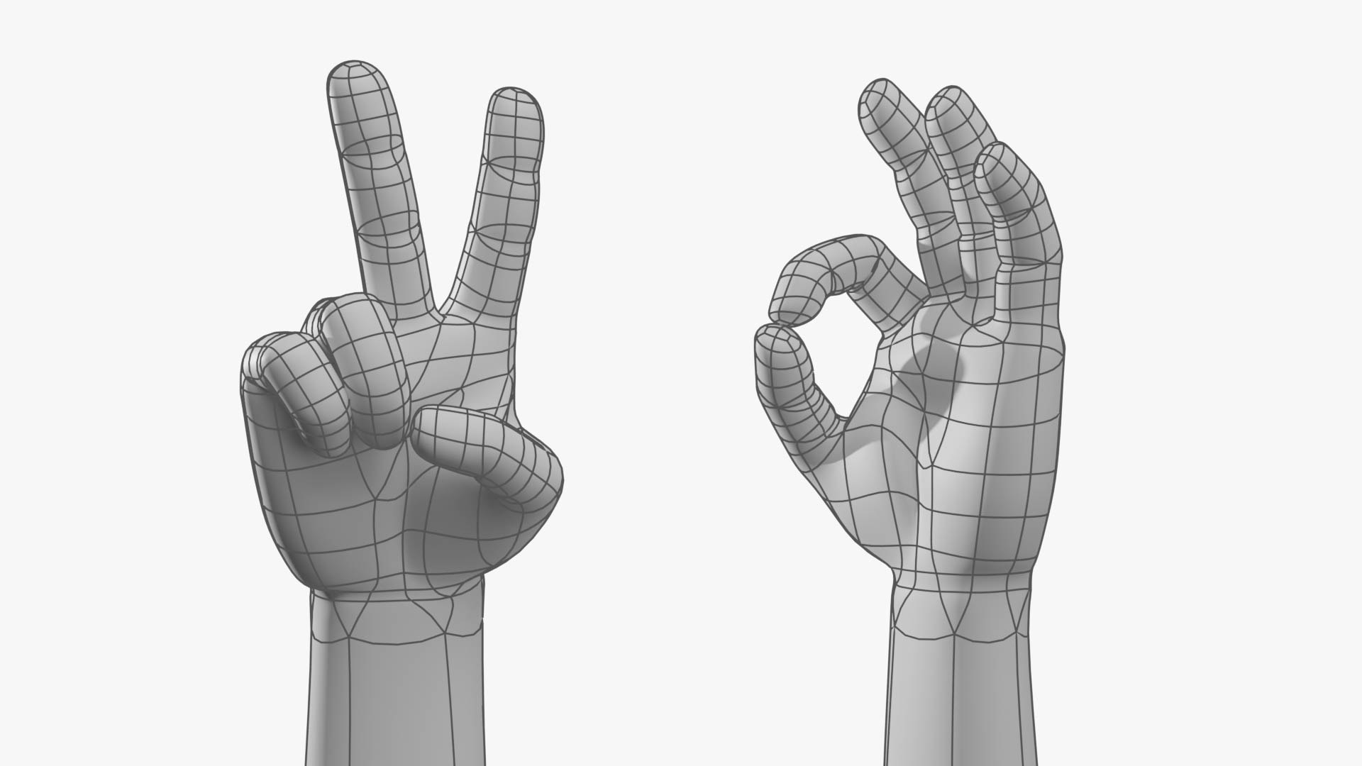 Cartoon Hands Rigged For Blender 3D Model - TurboSquid 2057166