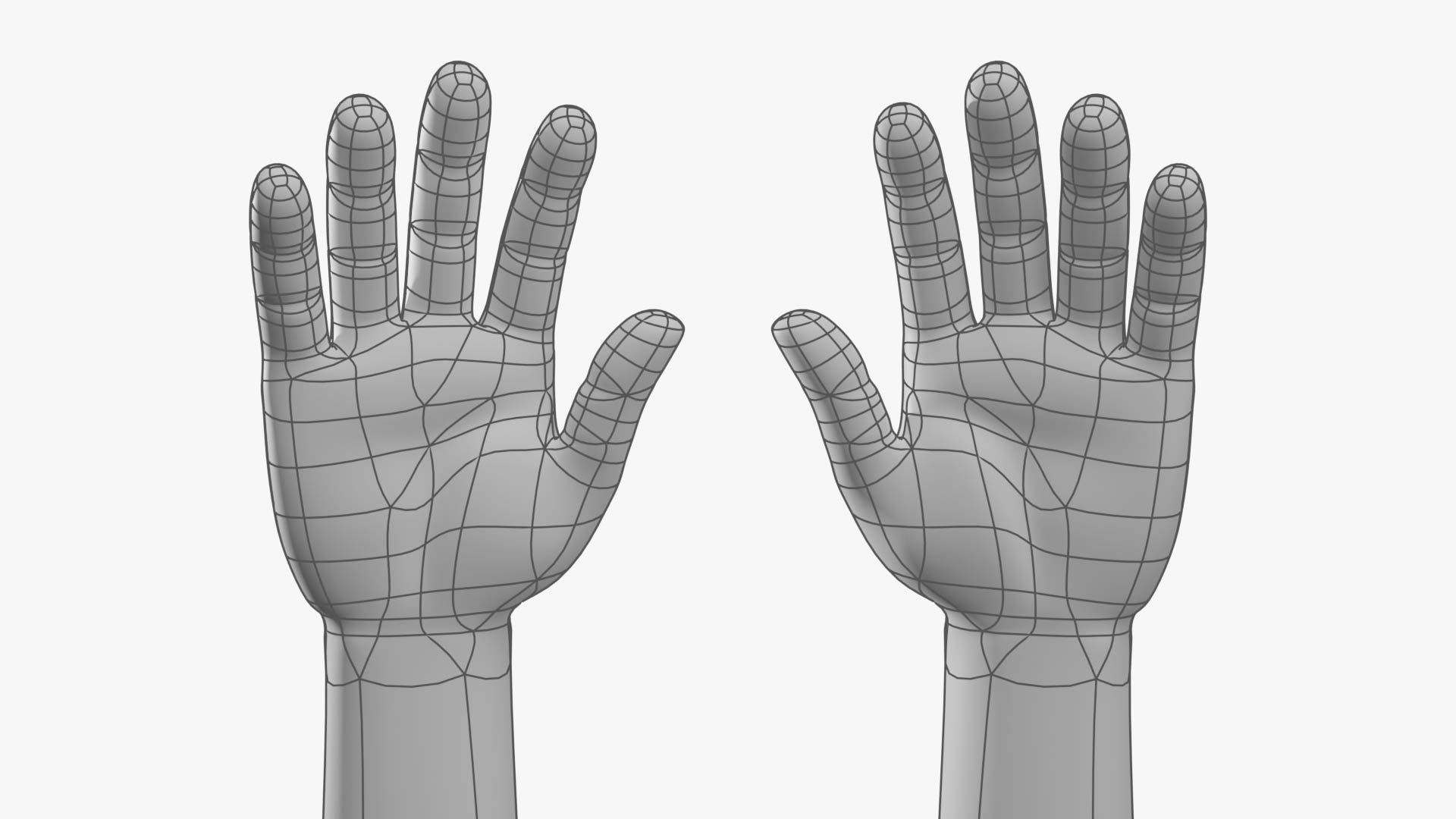 Cartoon Hands Rigged For Blender 3D Model - TurboSquid 2057166