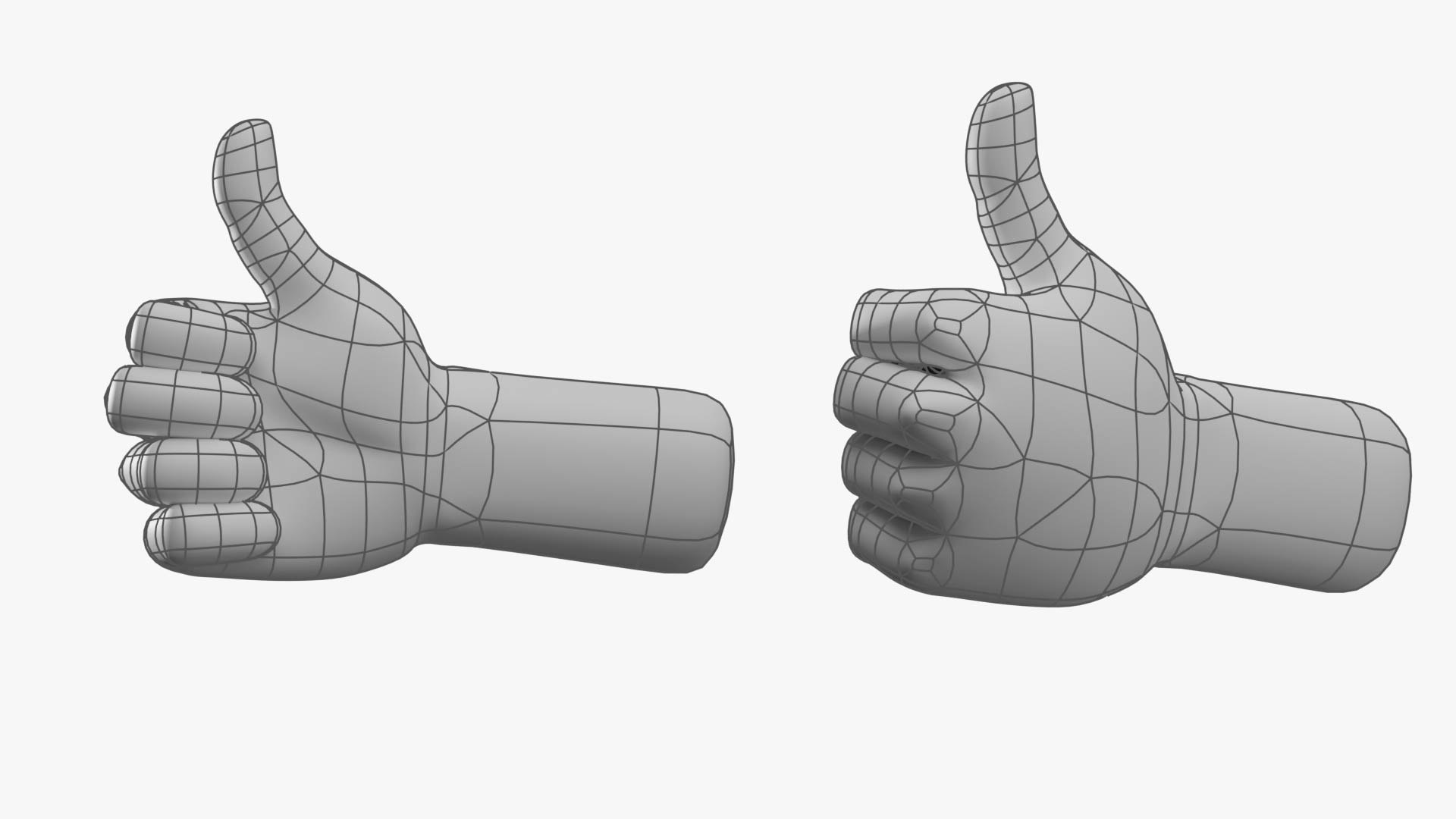 Cartoon Hands Rigged For Blender 3D Model - TurboSquid 2057166