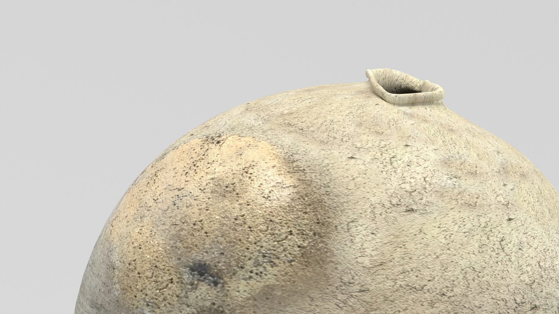 3D Model Shiro Tsujimura Ceramic Sphere - TurboSquid 1607464