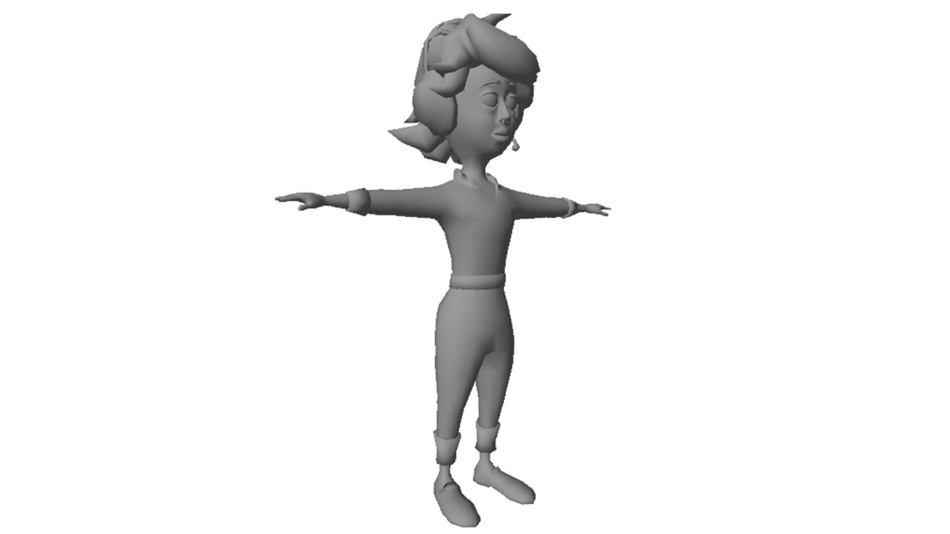 3D Cartoon Character 01 Model - TurboSquid 2273154
