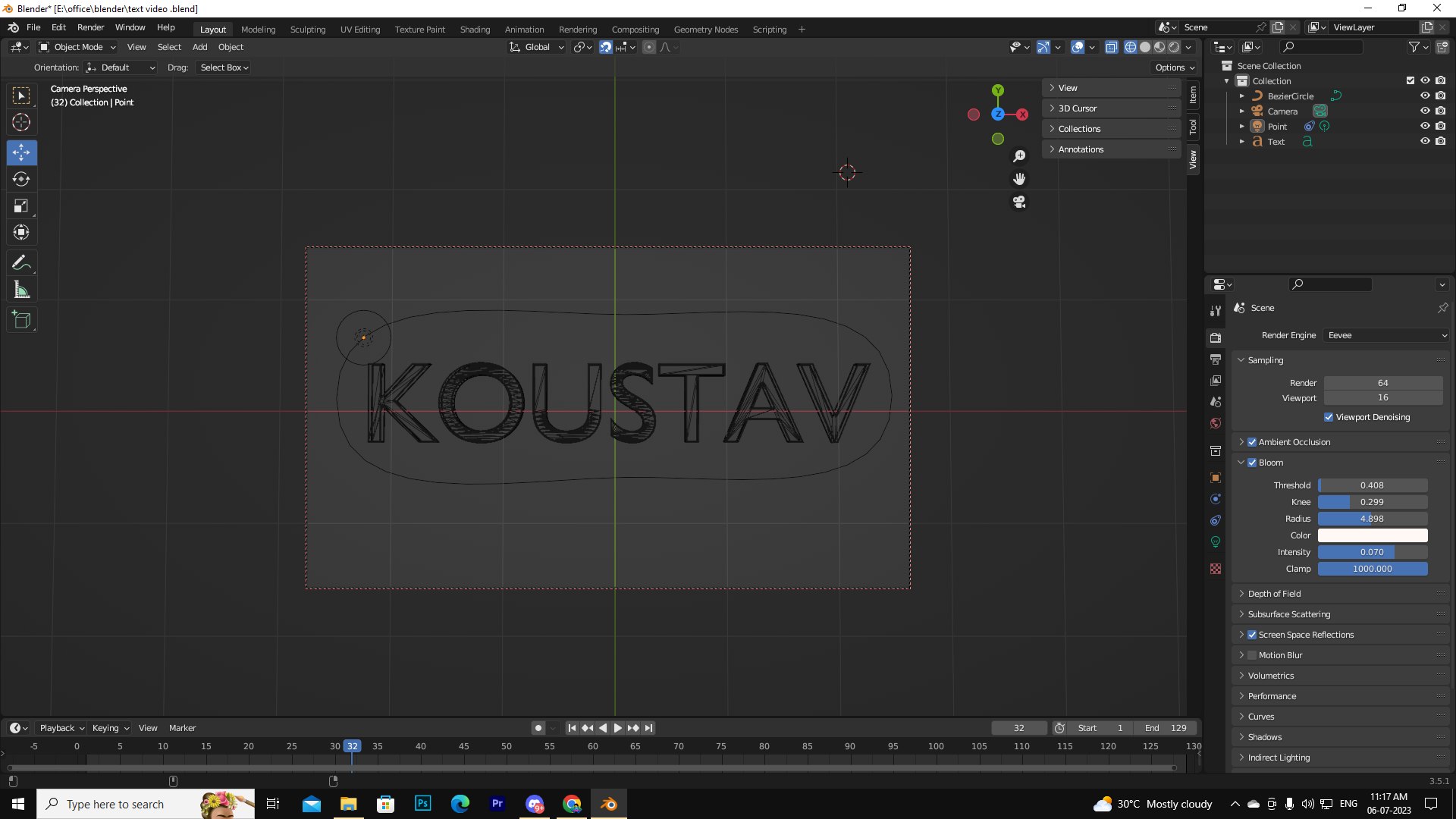3D Text Video For Intro - TurboSquid 2092903