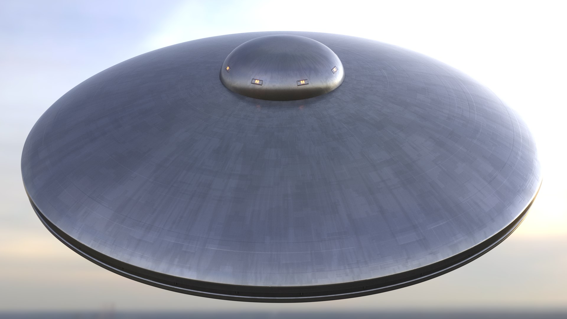 3D UFO Classic - TurboSquid 2309593