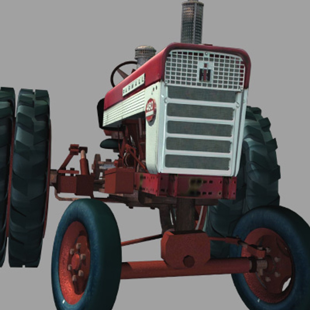 3d International Tractor Model
