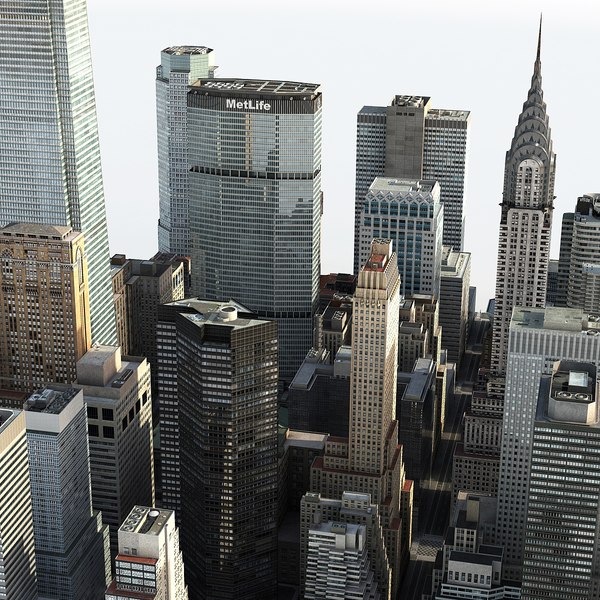 Metlife Building 3D Models for Download | TurboSquid