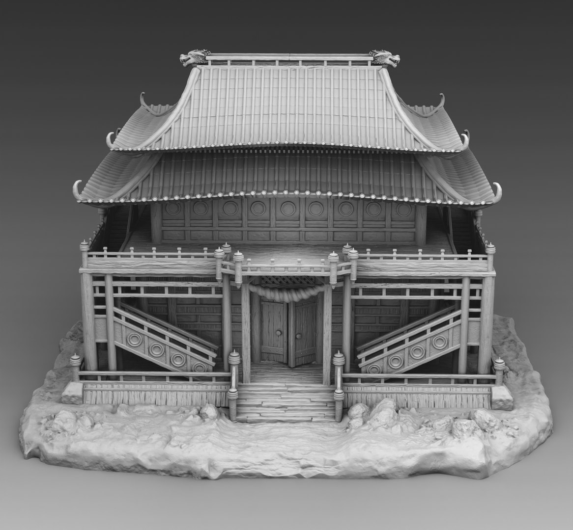 Chinese Palace Model - TurboSquid 1948031