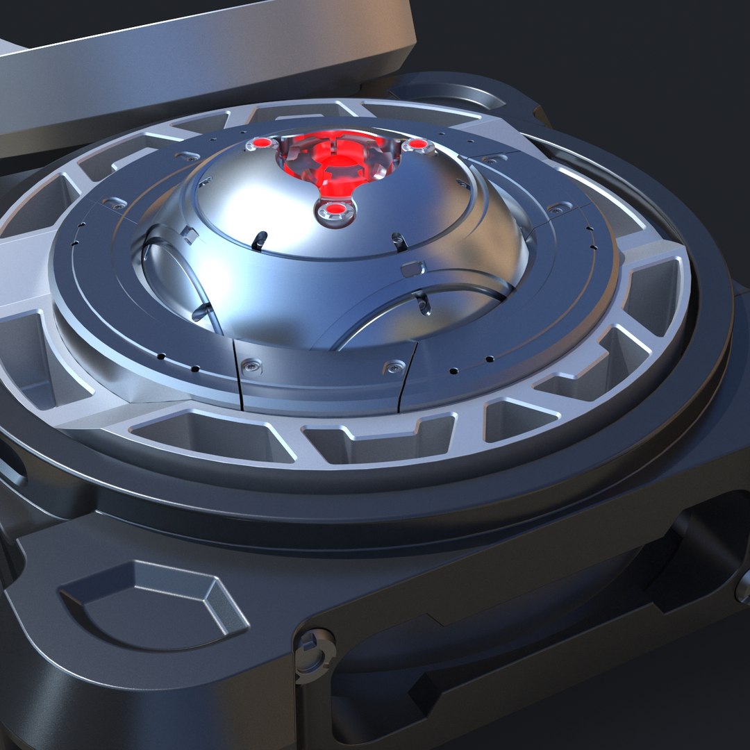 3D Concept Sci-fi Device Model - TurboSquid 1430338