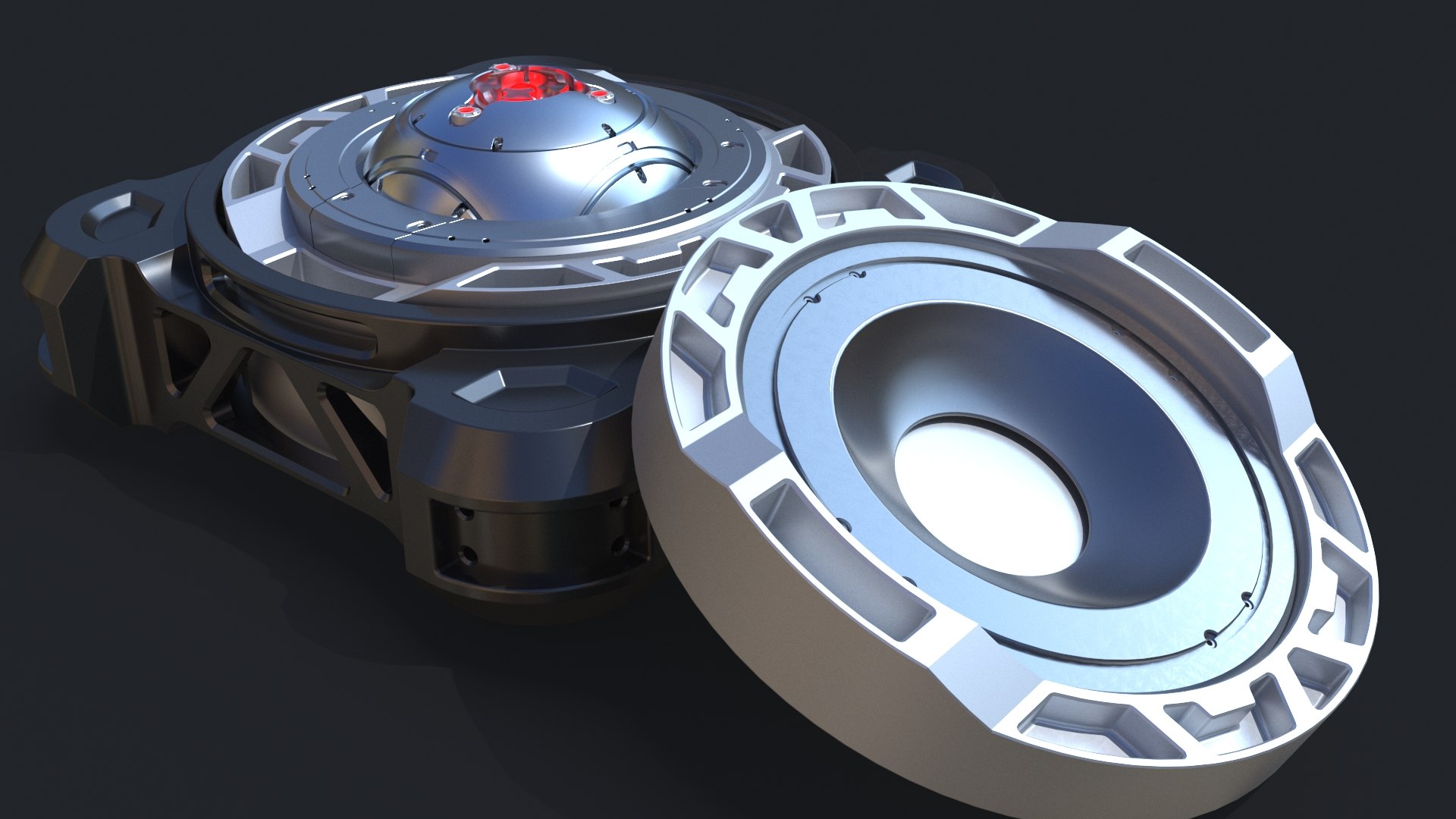 3D Concept Sci-fi Device Model - TurboSquid 1430338