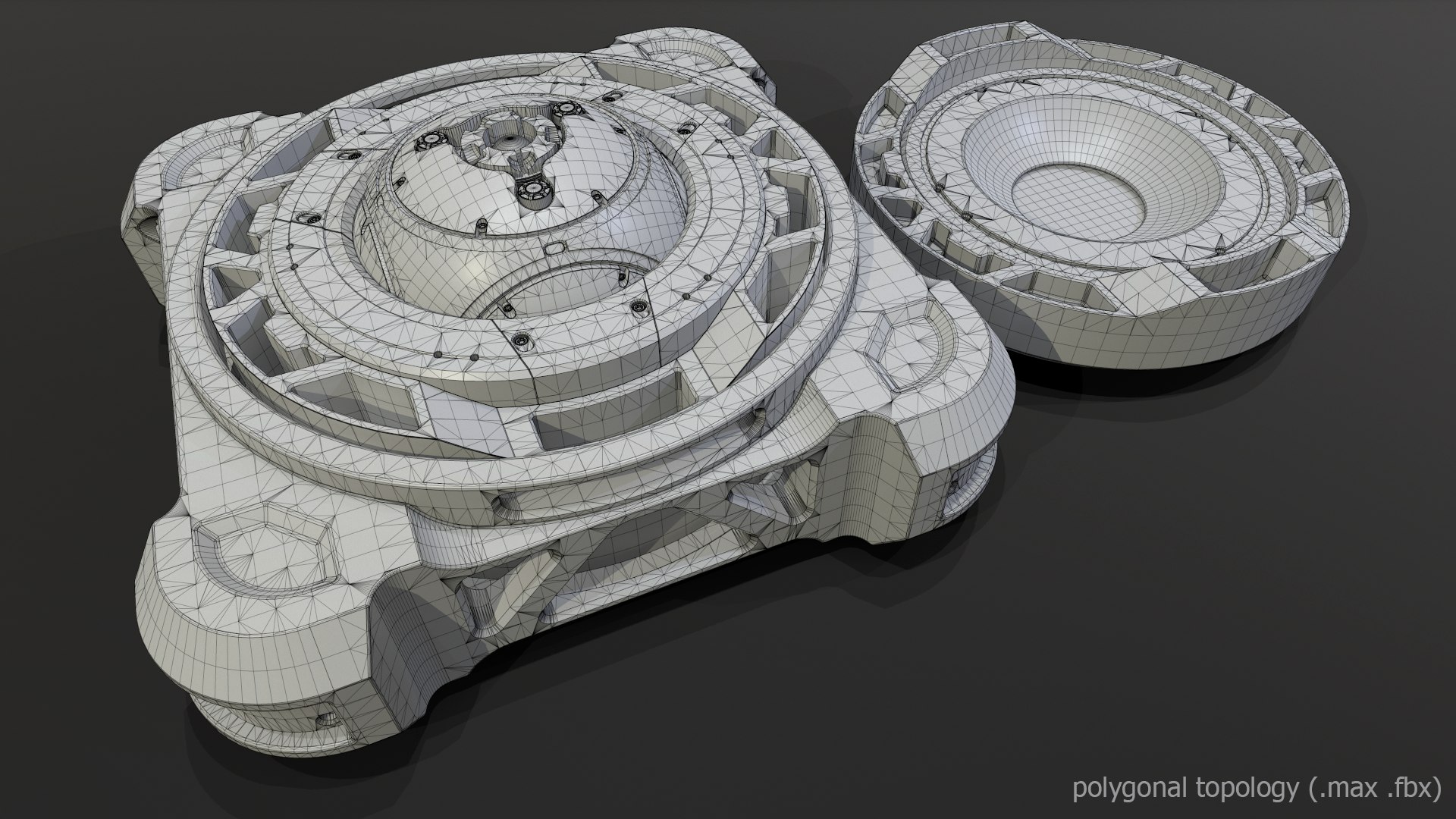 3D Concept Sci-fi Device Model - TurboSquid 1430338