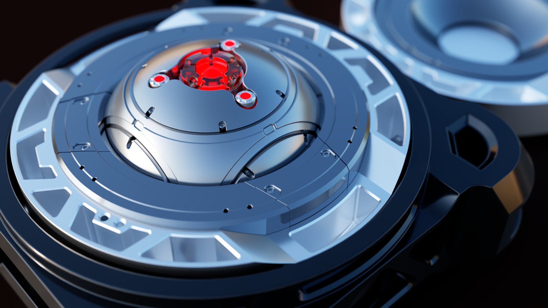 3D Concept Sci-fi Device Model - TurboSquid 1430338