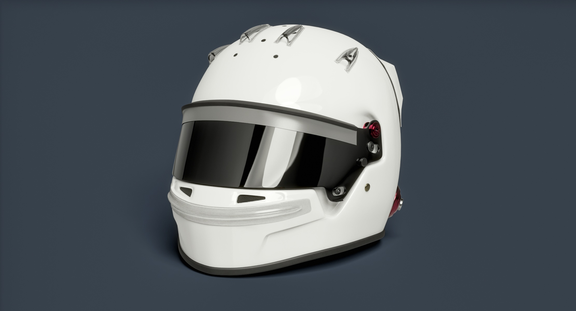 Bell HP77 F1 Helmet White Mockup 2025 3D Model - TurboSquid 2343341