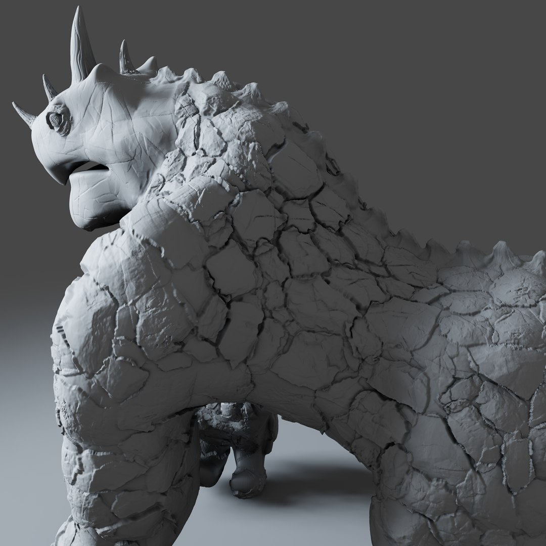 3D Model Print Monster - TurboSquid 1677390