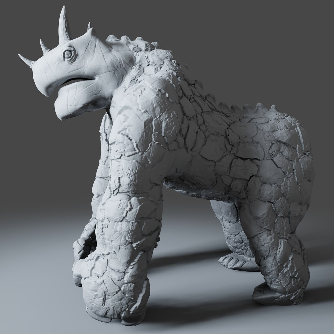 3D Model Print Monster - TurboSquid 1677390