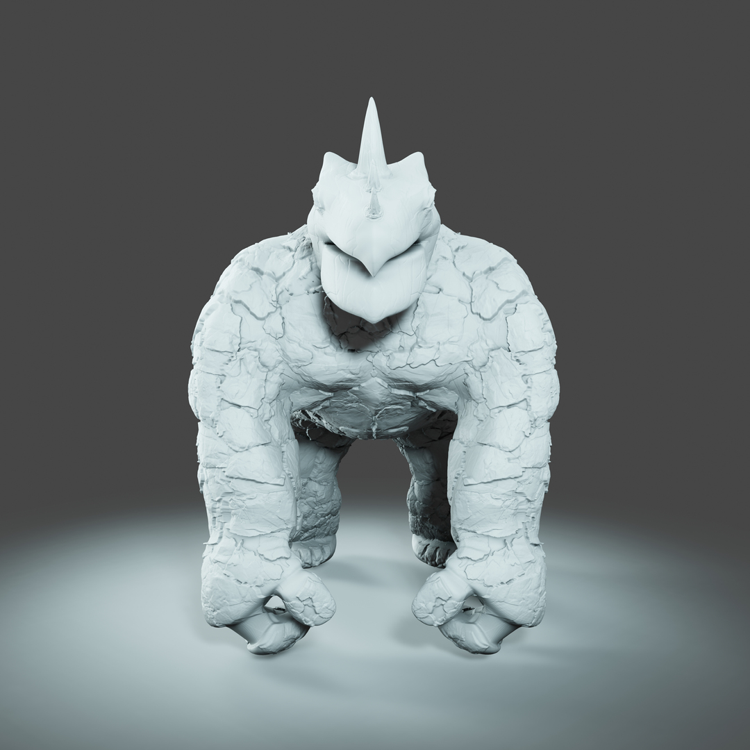3D Model Print Monster - TurboSquid 1677390