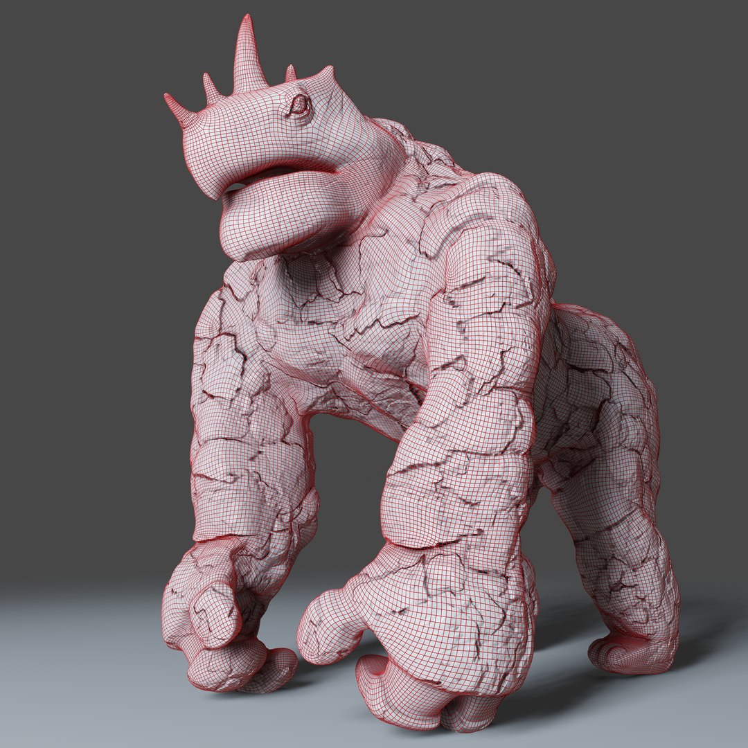 3D Model Print Monster - TurboSquid 1677390