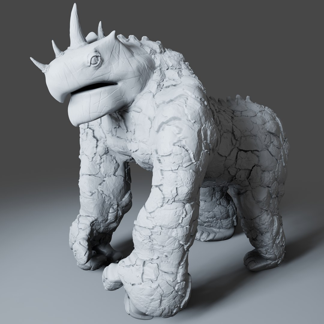3D Model Print Monster - TurboSquid 1677390