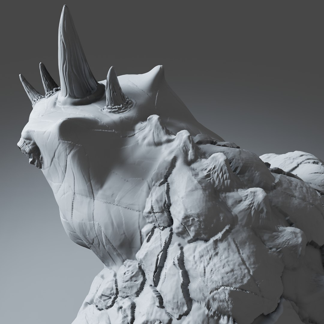 3D Model Print Monster - TurboSquid 1677390