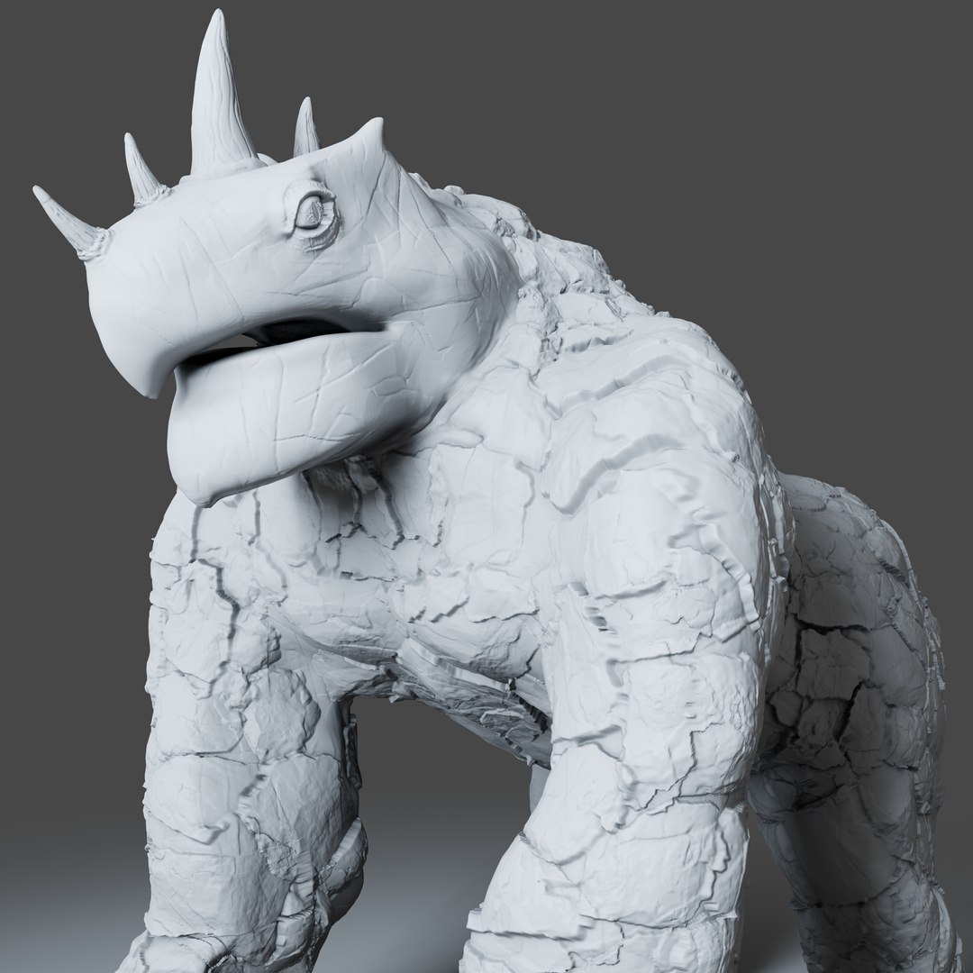 3D Model Print Monster - TurboSquid 1677390