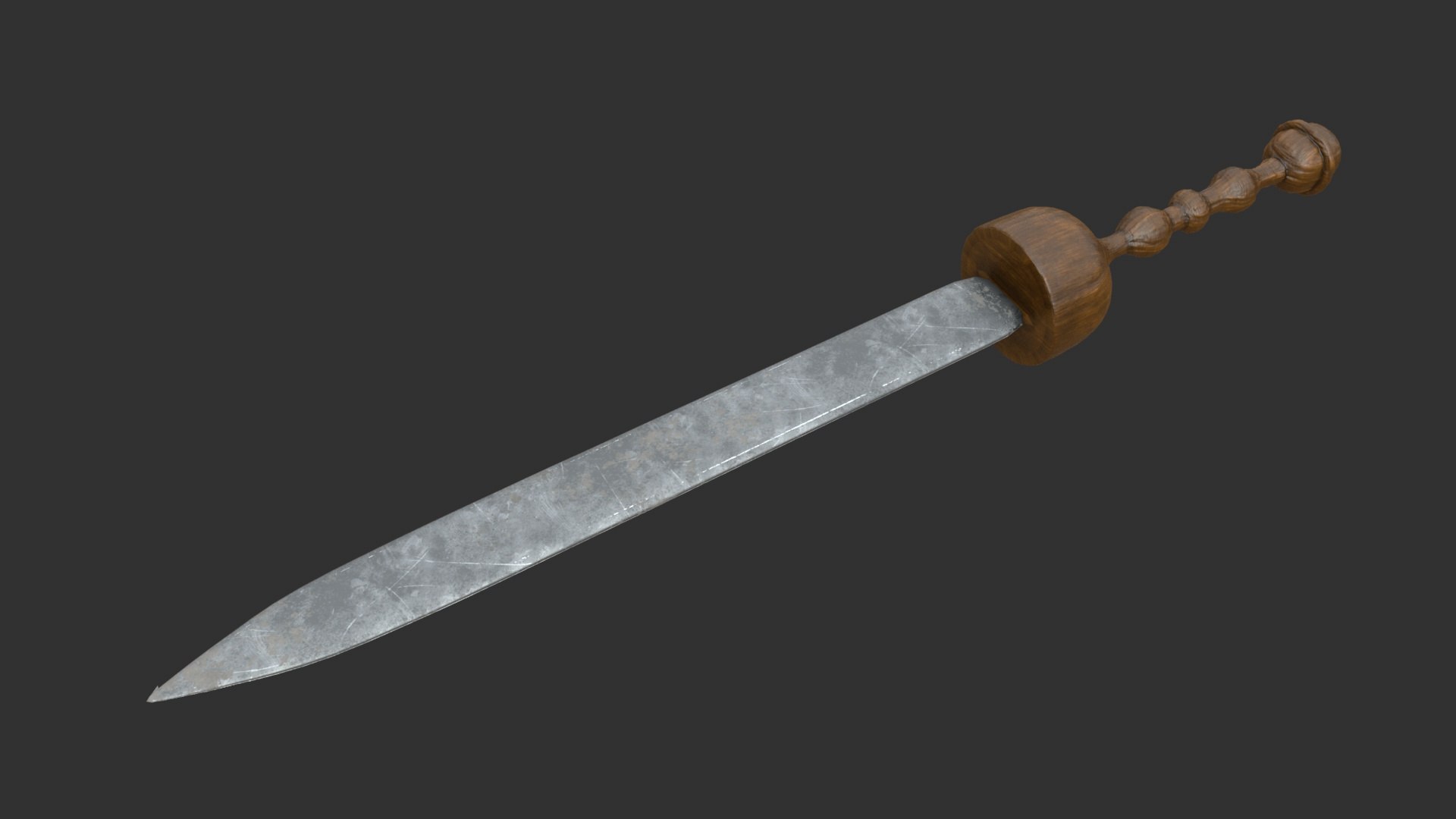 Old Roman Sword 3D Model - TurboSquid 1453952