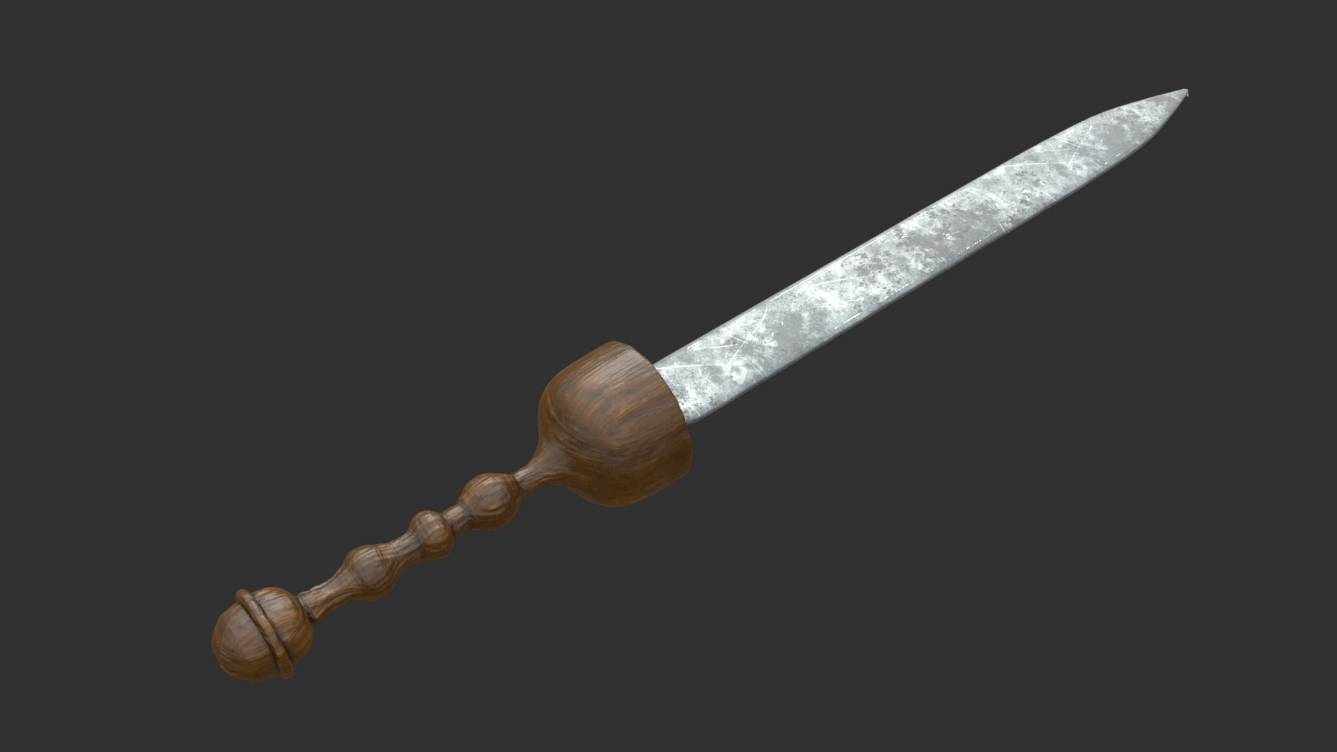 Old Roman Sword 3D Model - TurboSquid 1453952