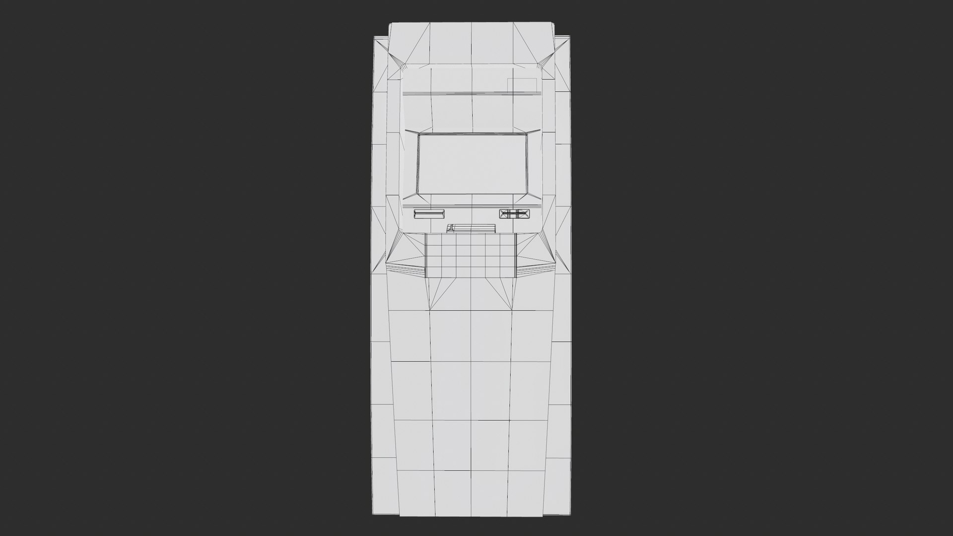 ATM Crushed Gameready PBR 3D Model - TurboSquid 2030171