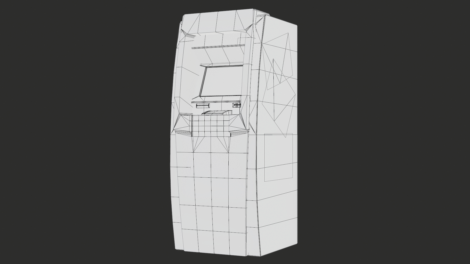 ATM Crushed Gameready PBR 3D Model - TurboSquid 2030171