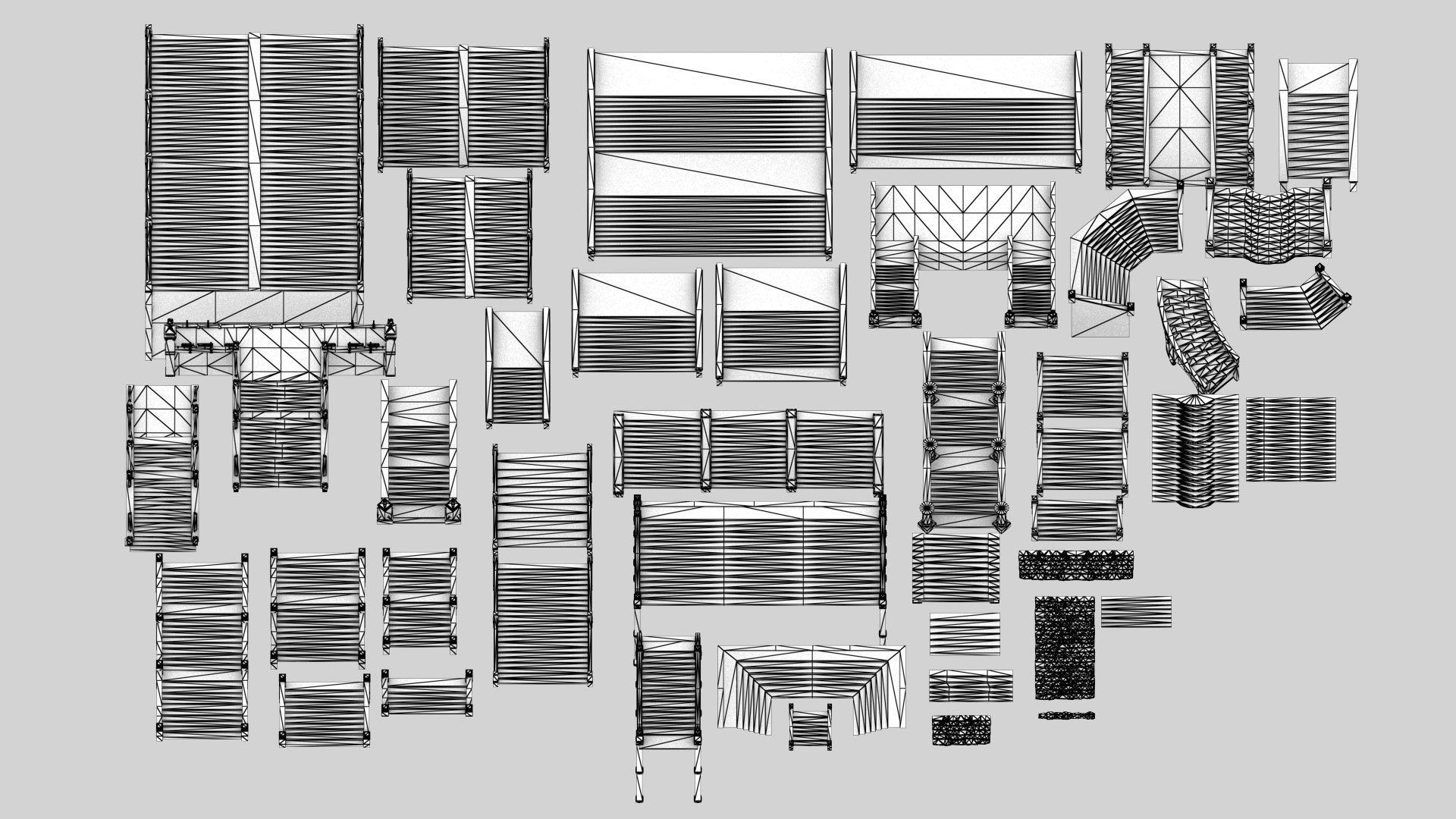 3D Next Generation PBR Step Stone Staircase Step Palace Model ...