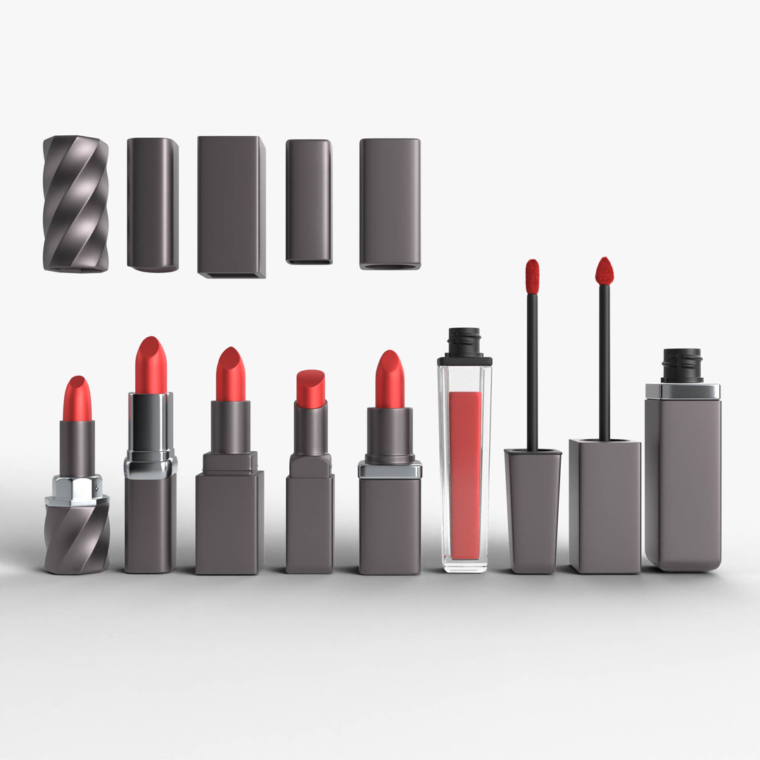 Lipsticks Collection 3D Model - TurboSquid 2329523