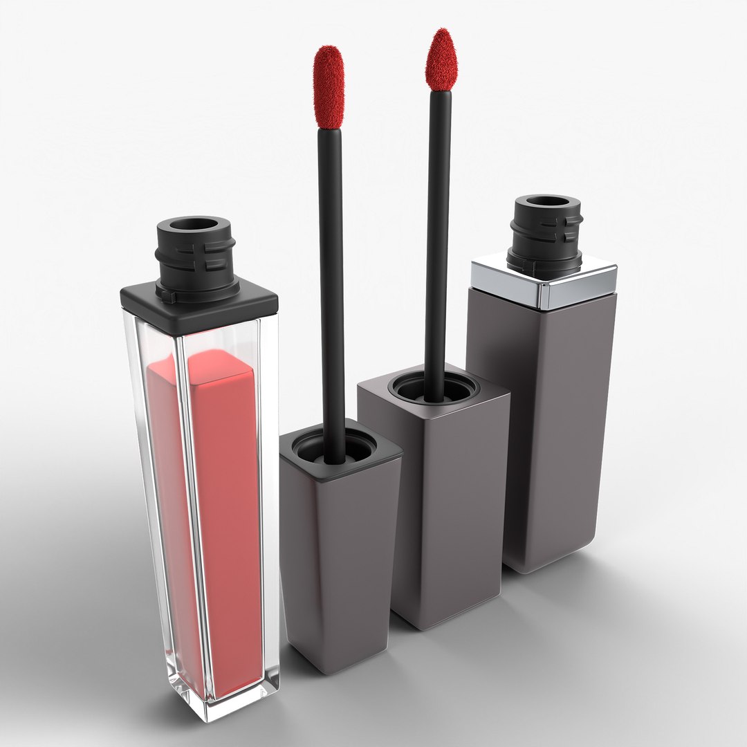 Lipsticks Collection 3D Model - TurboSquid 2329523