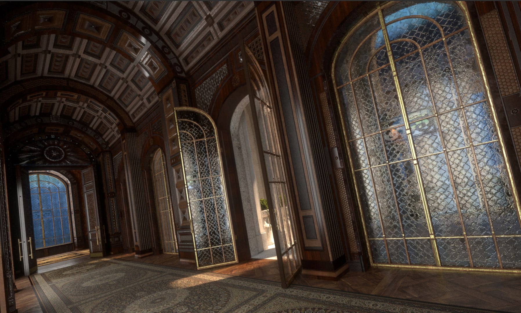Interior castle 2 pbr 3D model - TurboSquid 1262865