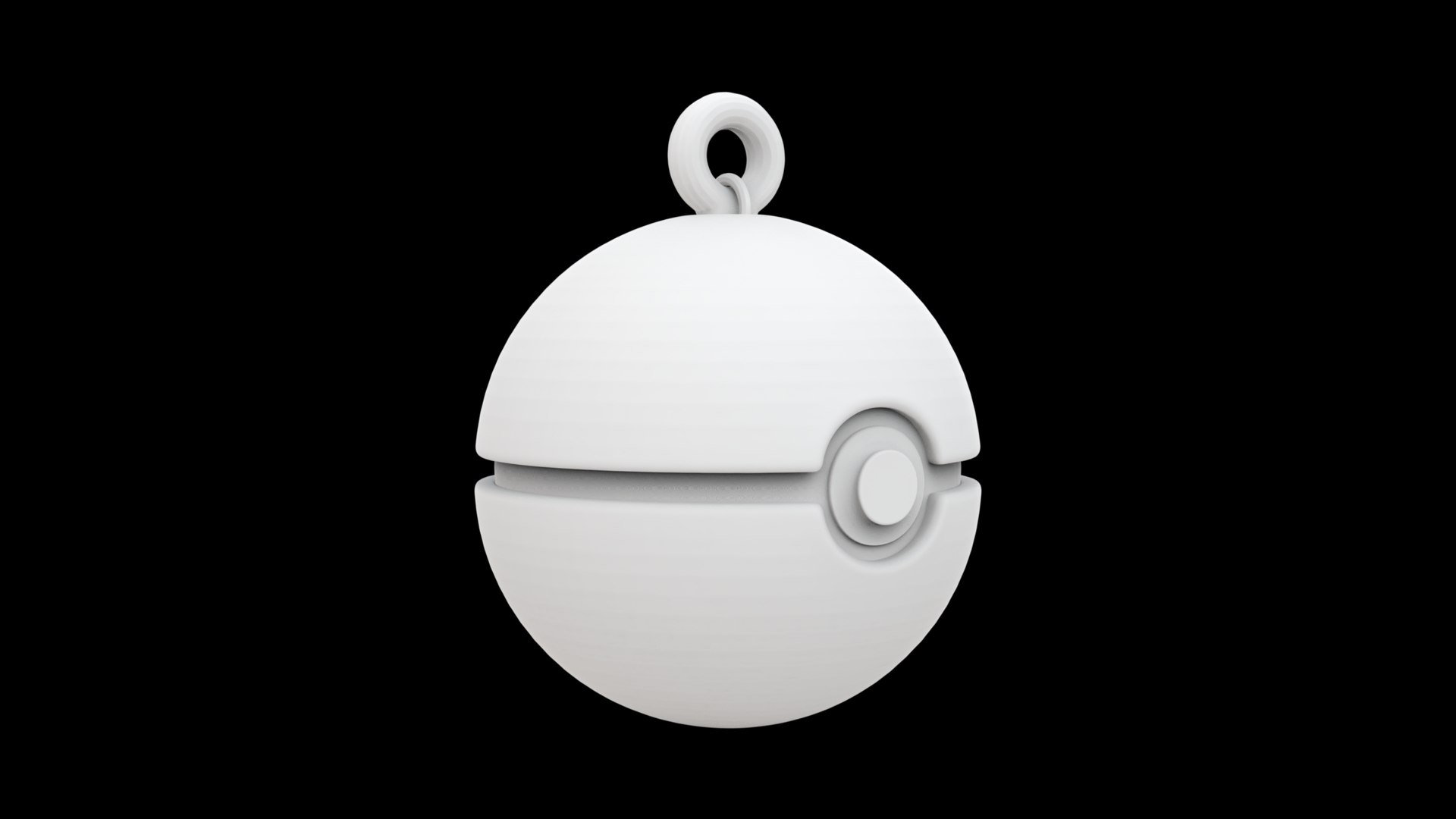 Pokeball Keychain 3D Print Model 3D Model - TurboSquid 2456453