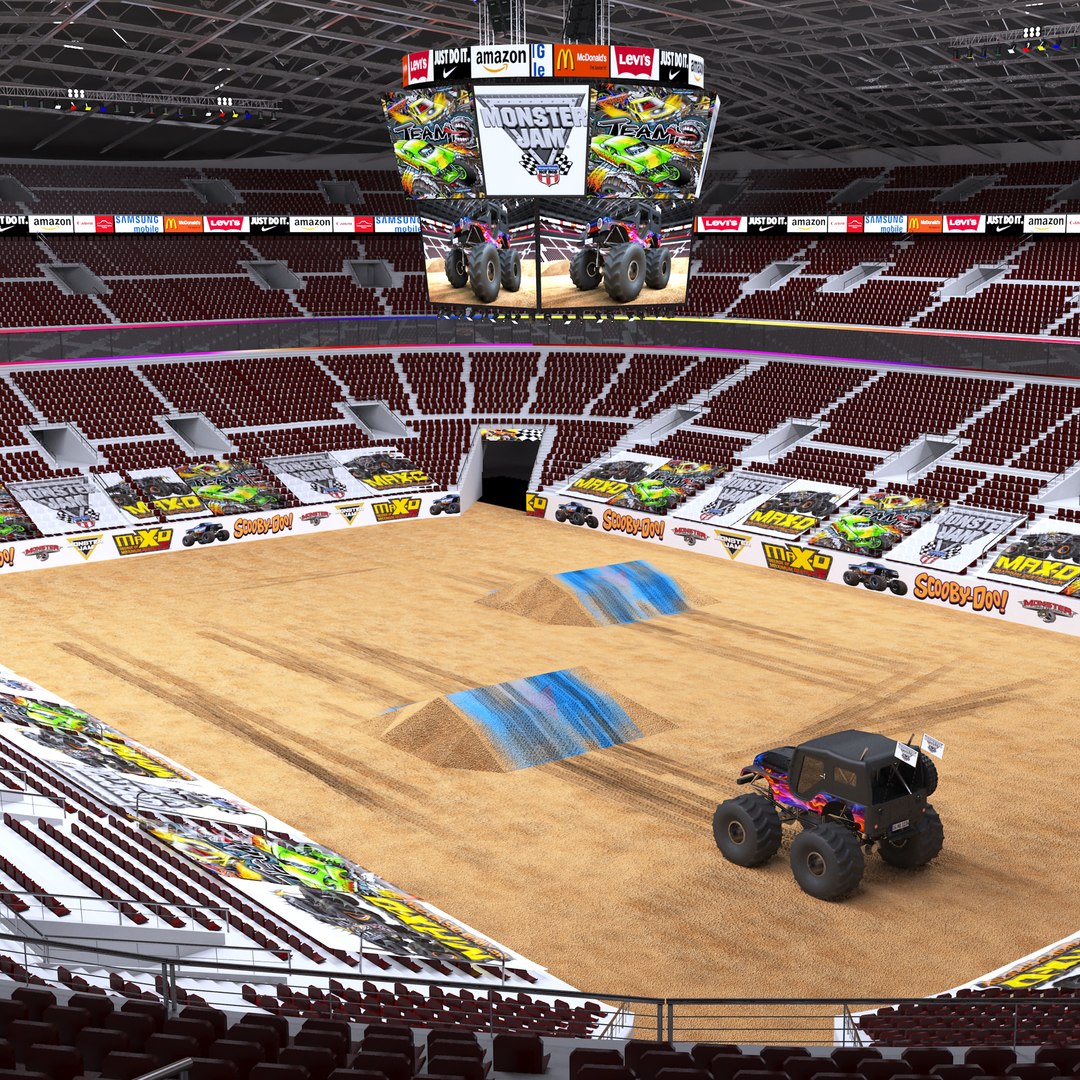 3D Model Monster Arena - TurboSquid 1308256