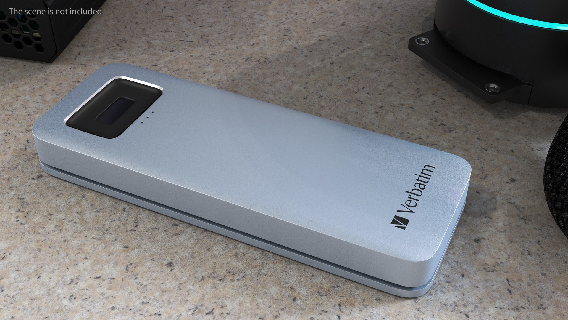 Verbatim Executive Fingerprint Secure SSD Model - TurboSquid 2089633