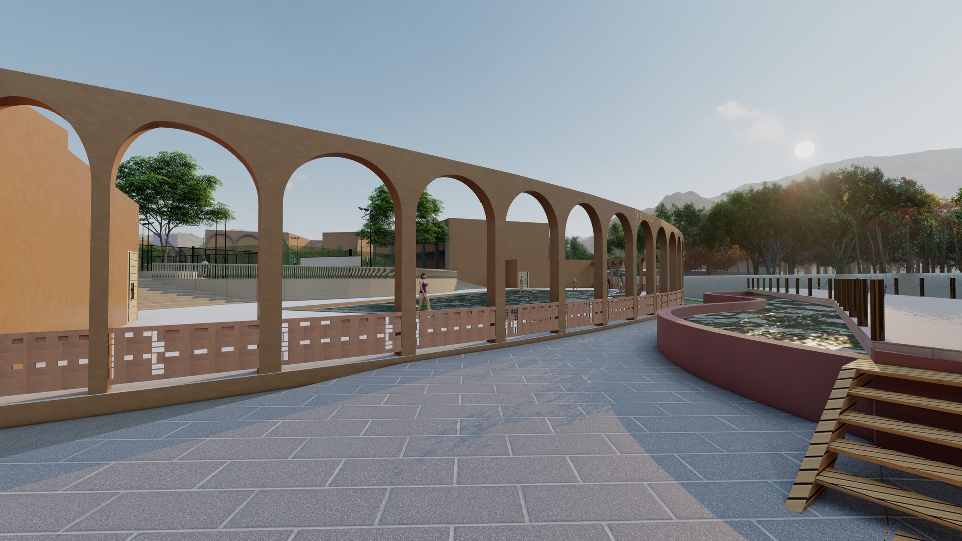 3D Model Sport Center - TurboSquid 2071098