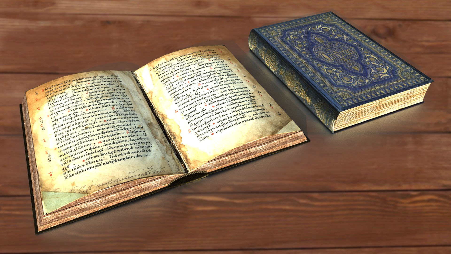 3D Old Historical Books PBR Low-poly 3D Model - TurboSquid 1850376