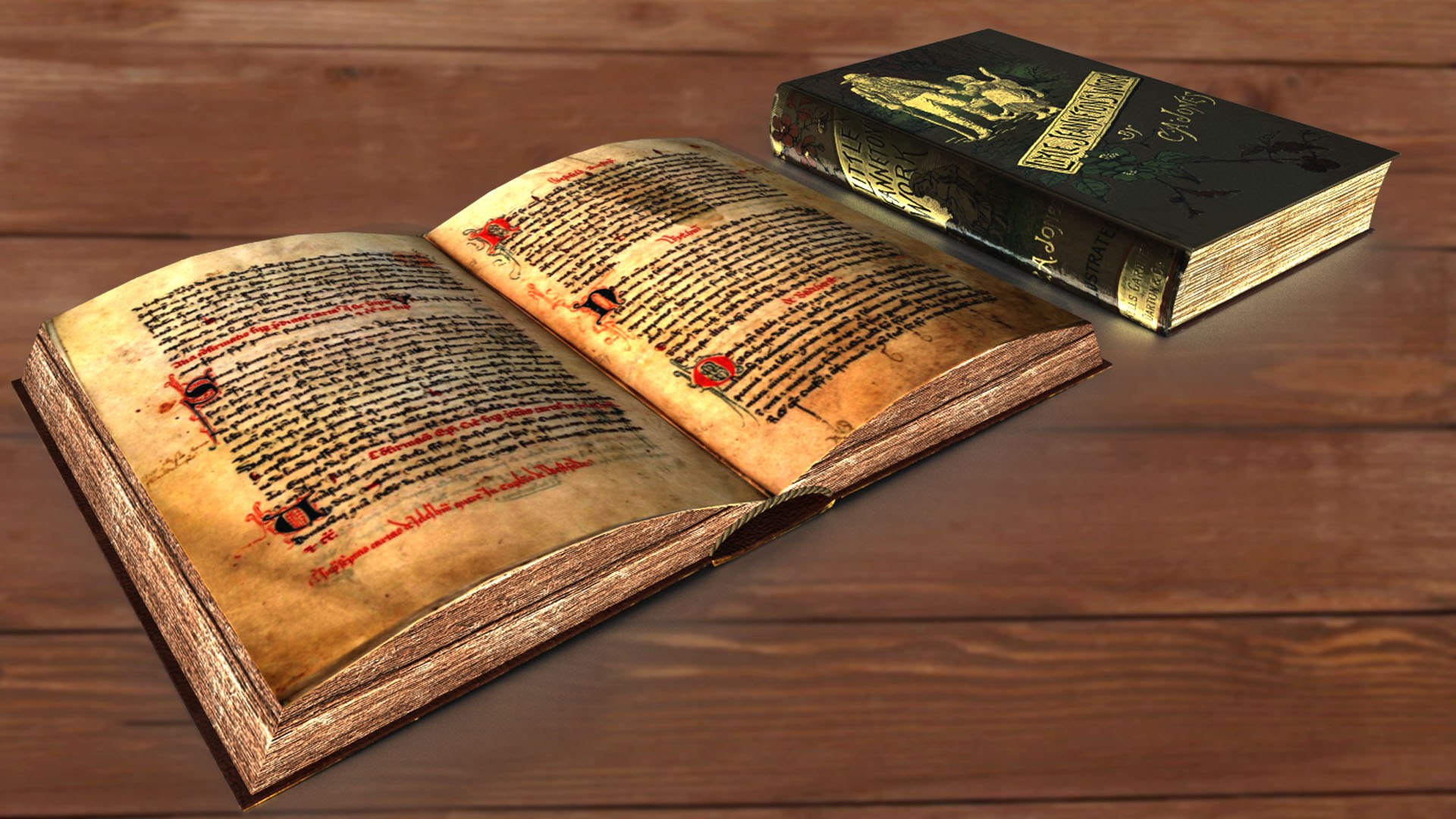 3D Old Historical Books PBR Low-poly 3D Model - TurboSquid 1850376