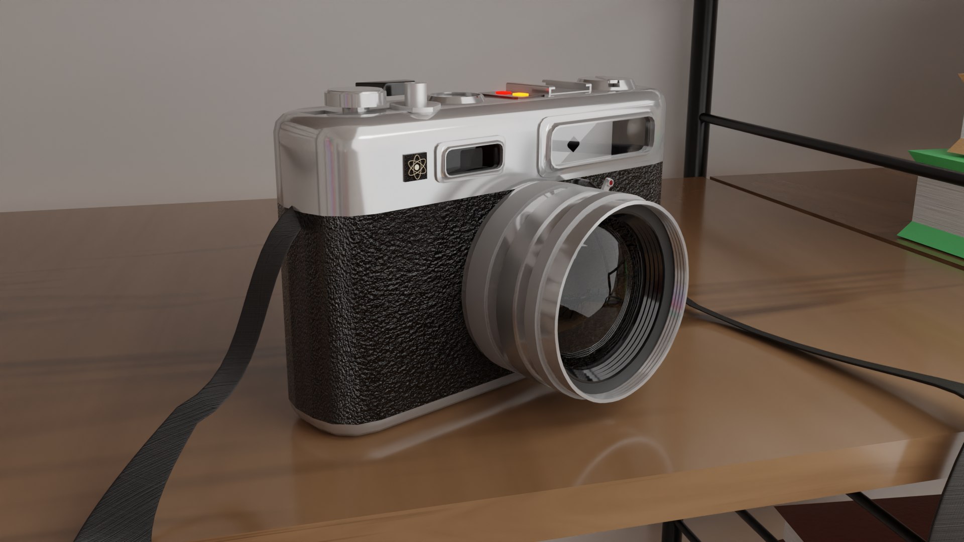 3D Vintage Camera Yashica Electro 35 Model - TurboSquid 2045257