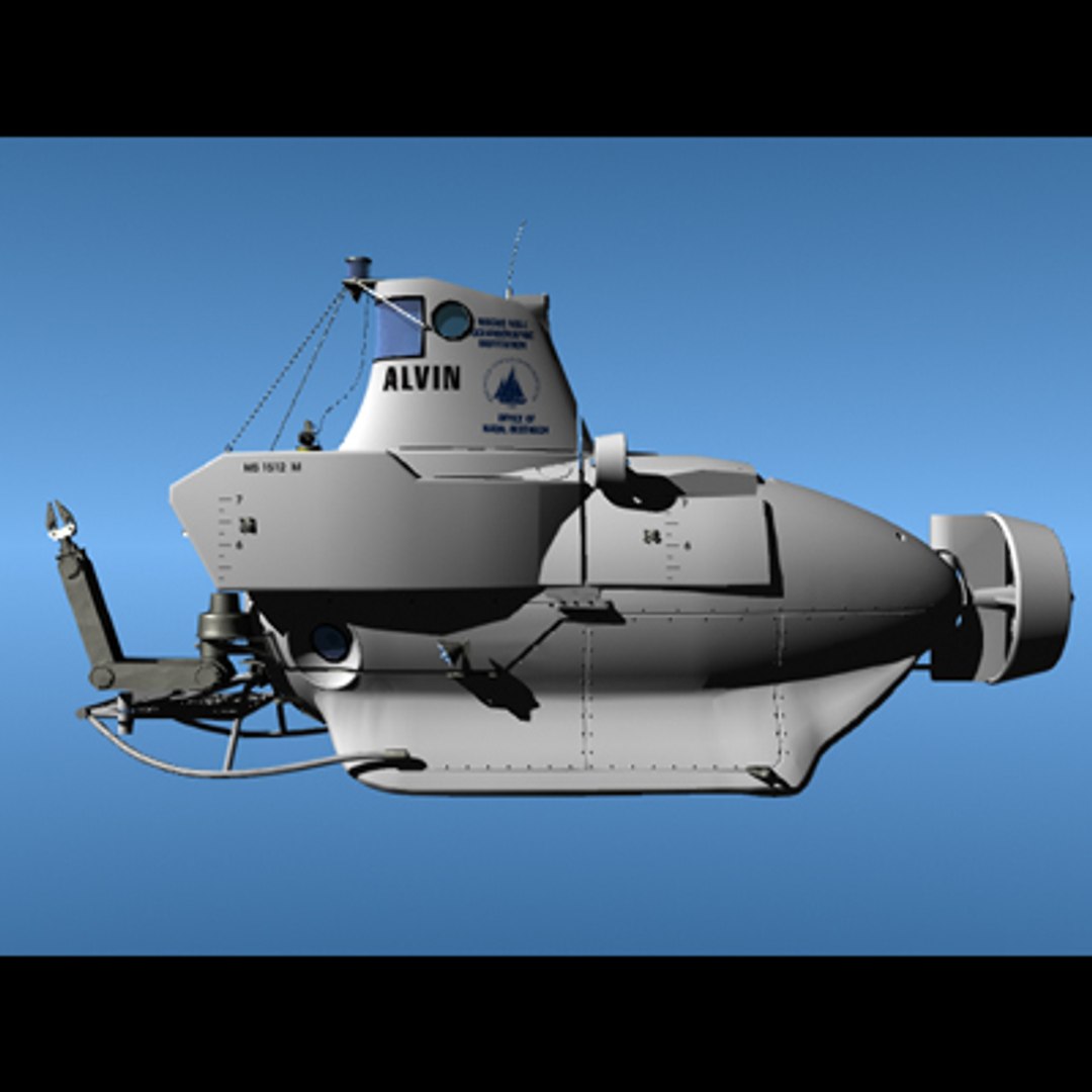 Dsv Alvin 3d Model