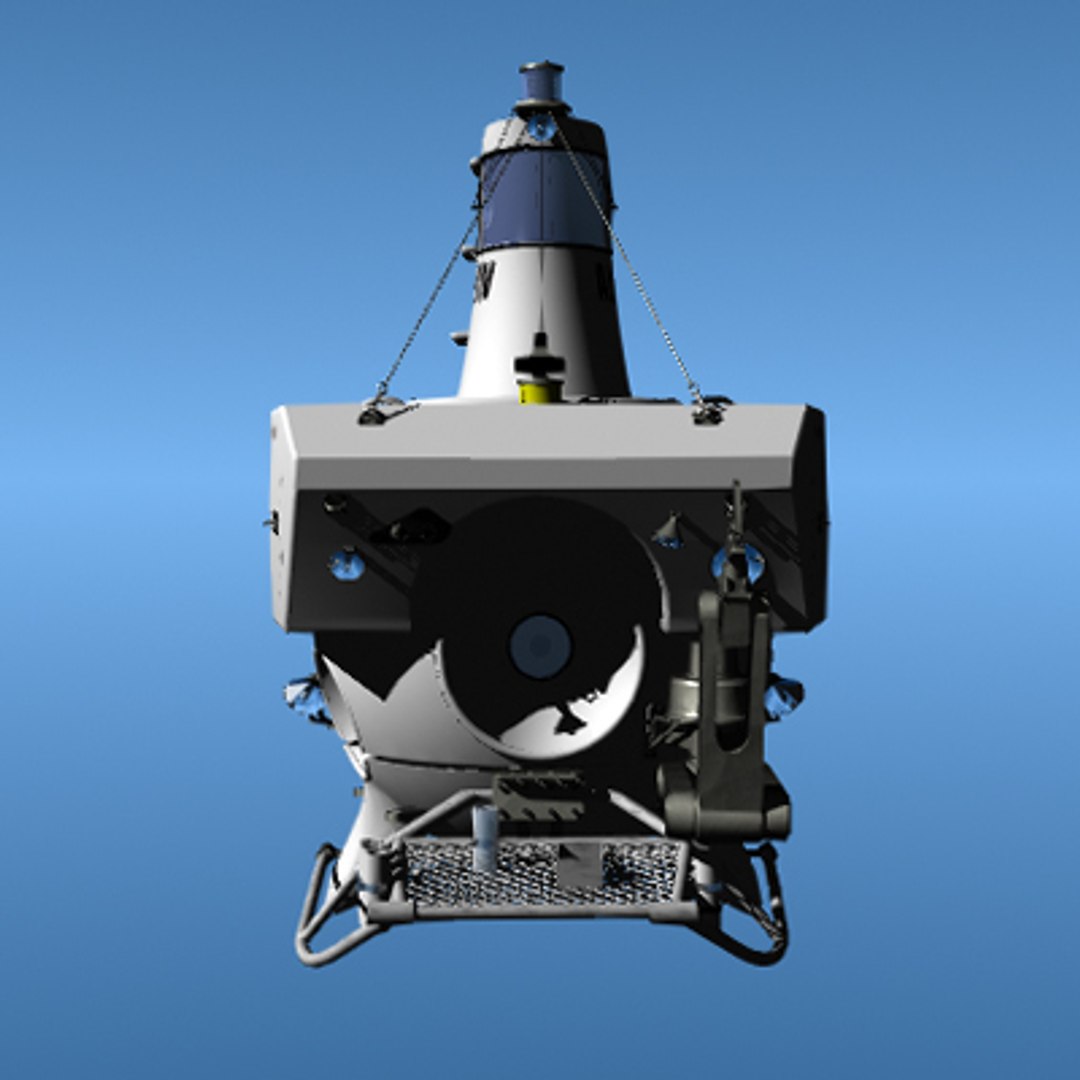 Dsv Alvin 3d Model