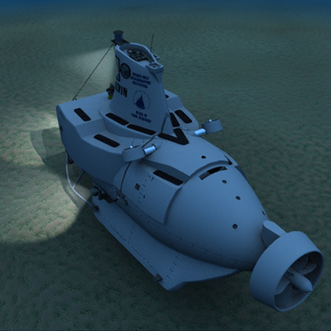 Dsv Alvin 3d Model