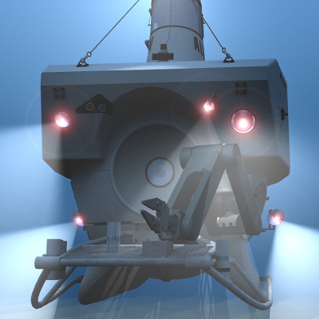 Dsv Alvin 3d Model