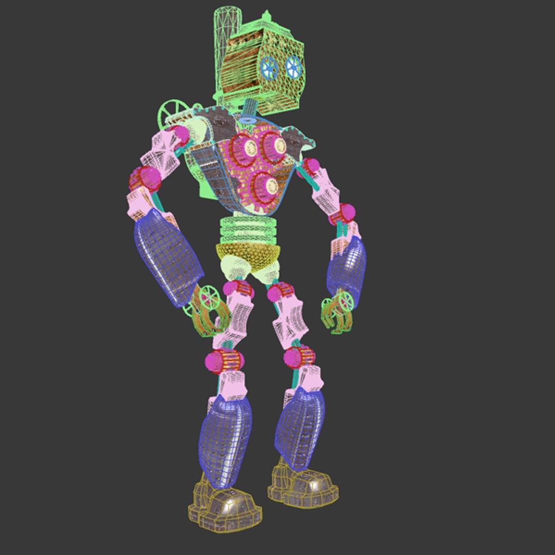 3d Model Robot Bot