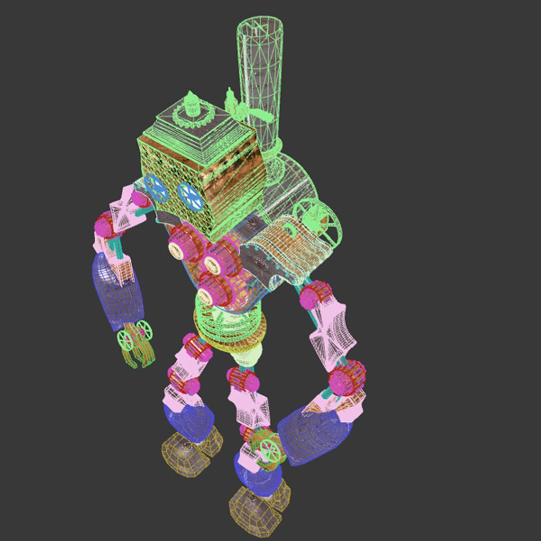 3d Model Robot Bot
