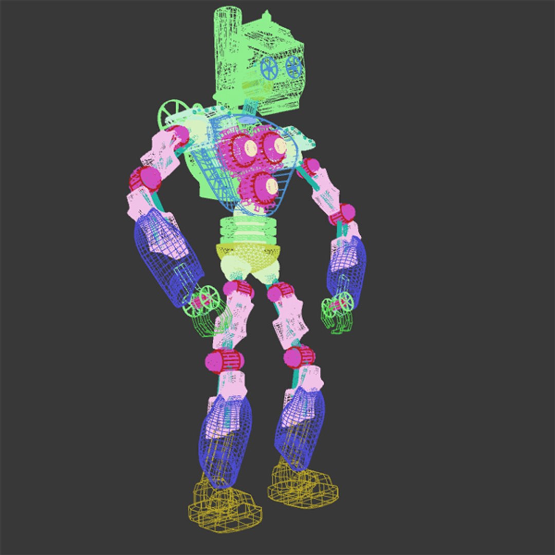 3d Model Robot Bot