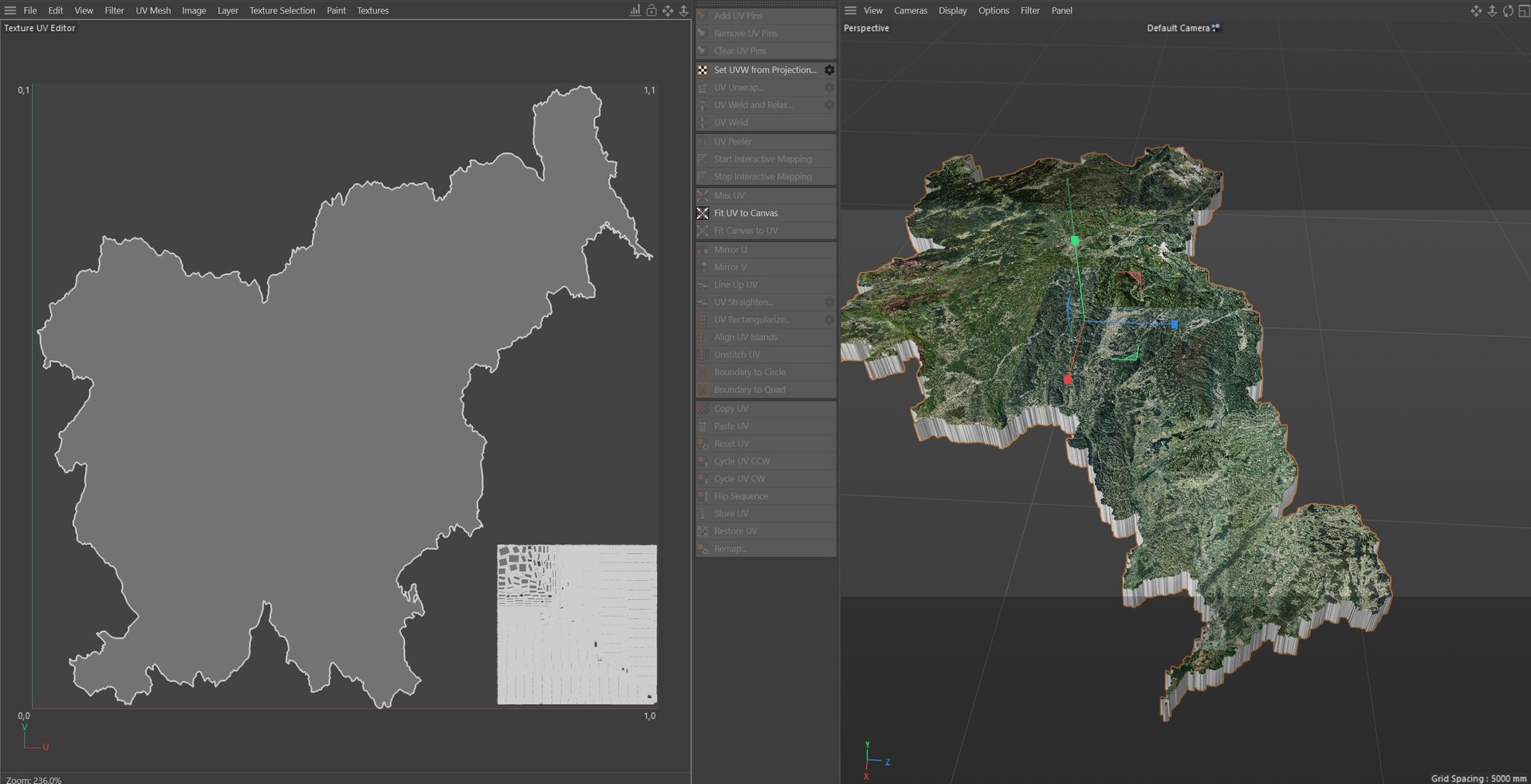 3D Slovenia Slovenija Terrain Map Model - TurboSquid 2336734