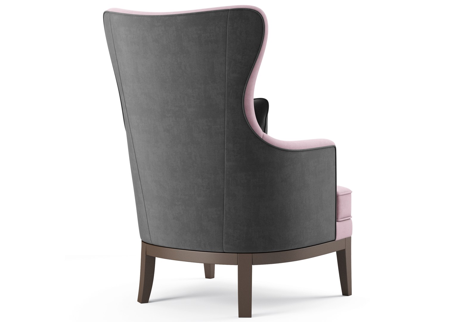 3D Bryn Wing Chair Havertys Model - TurboSquid 1946301
